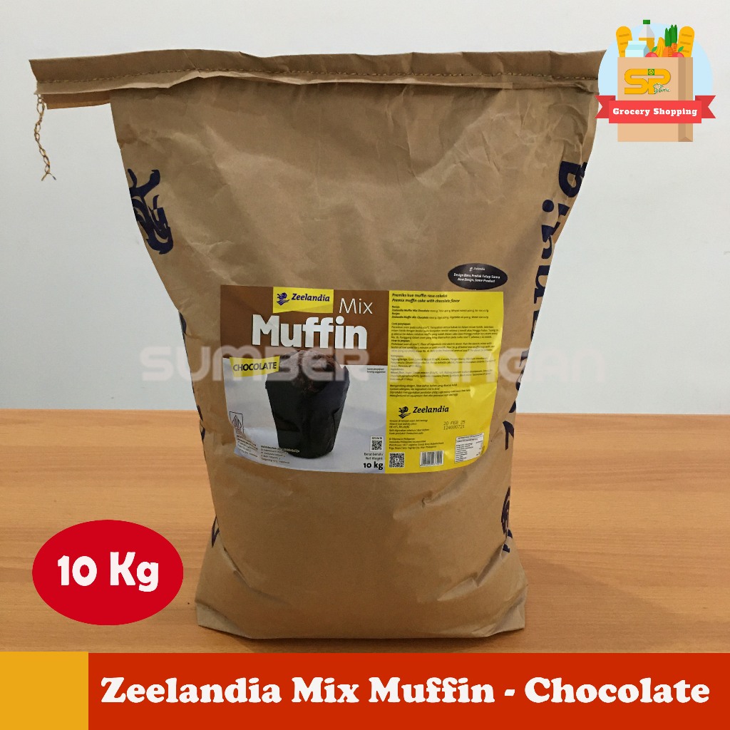 Jual Zeelandia Muffin Mix Chocolate 10 Kg / Zimuffin Mix Cokelat Coklat 10Kg /- Zeelandia ...