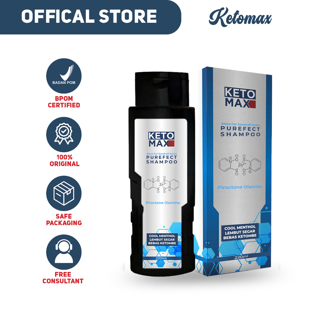 Jual Ketomax Purefect Shampo / Anti Ketombe Basah Sisik Berkerak / Anti ...