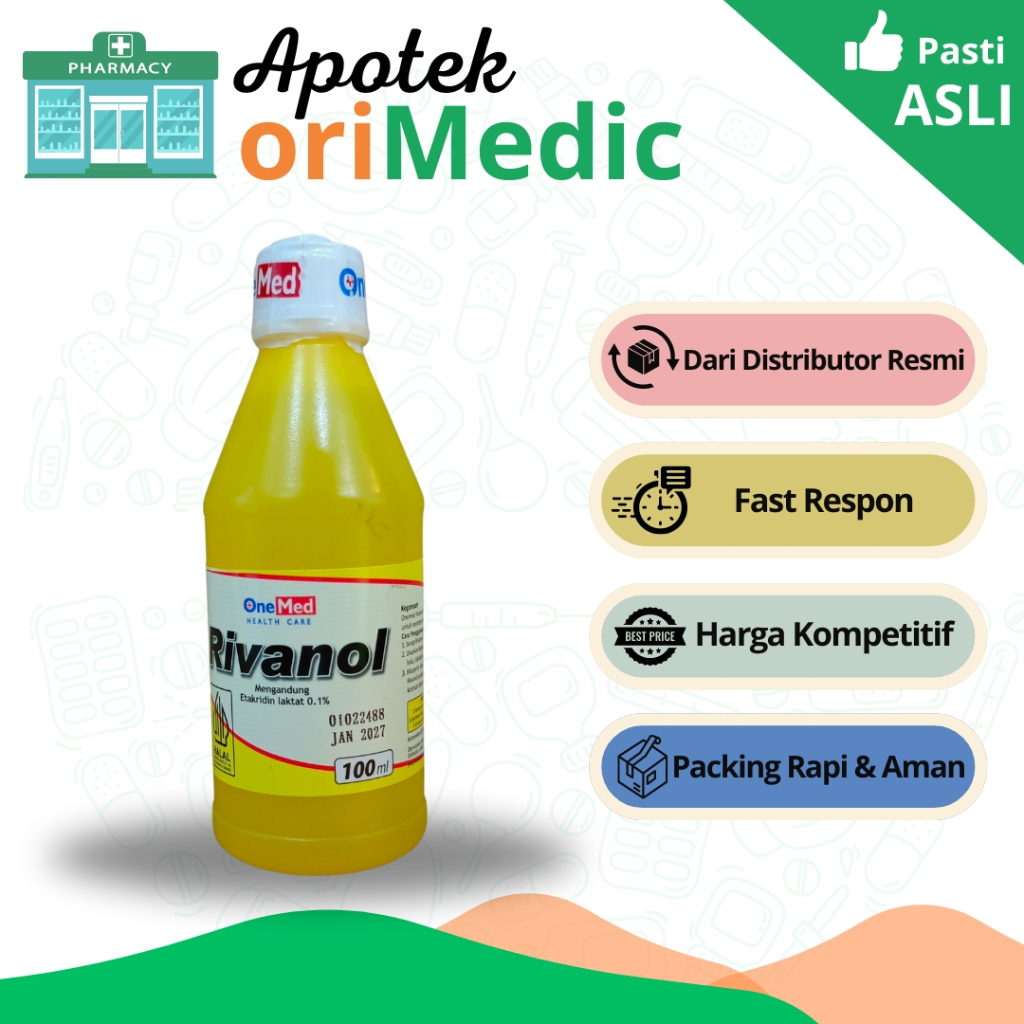 Jual Rivanol Liquid 100 ml | Shopee Indonesia
