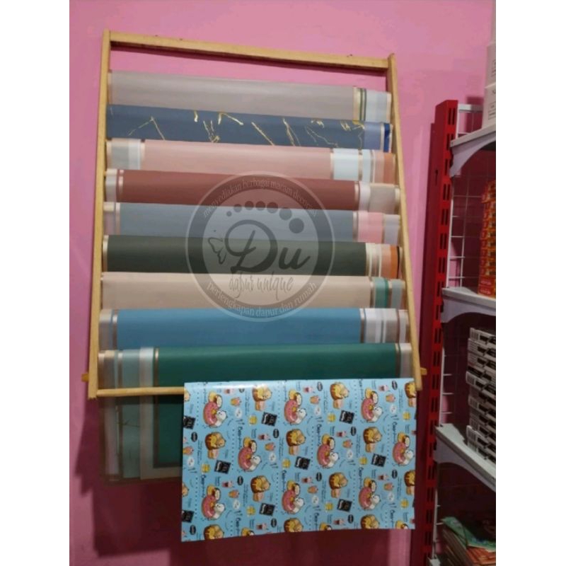 Jual Rak Kertas Wrapping Buket/Rak Multyfungsi/Rak Kertas Celo 12 Susun ...