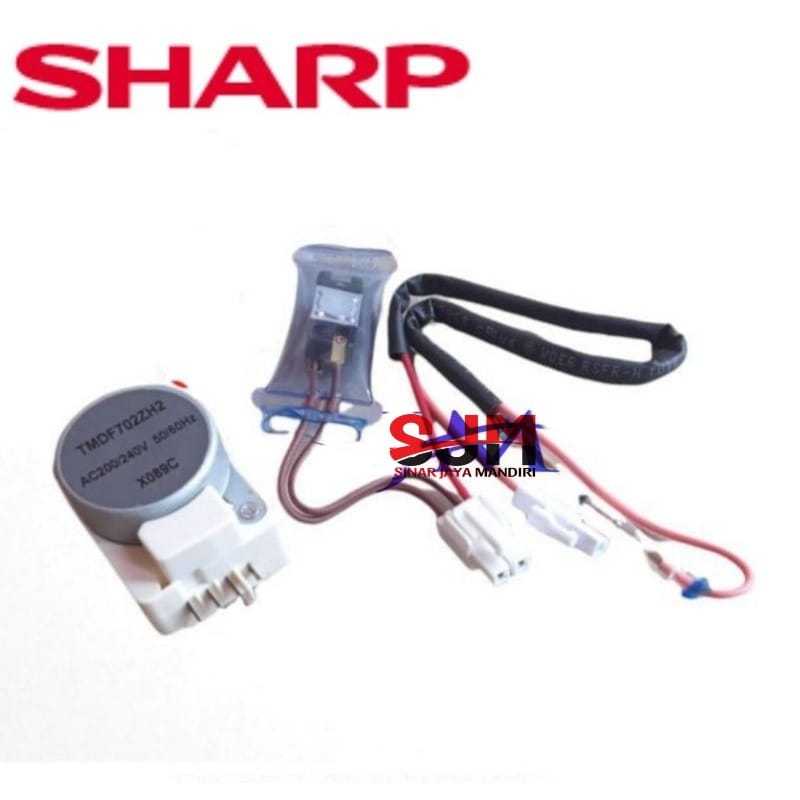 Jual Timer + Defrost kulkas Sharp 2 pintu 1set | Shopee Indonesia