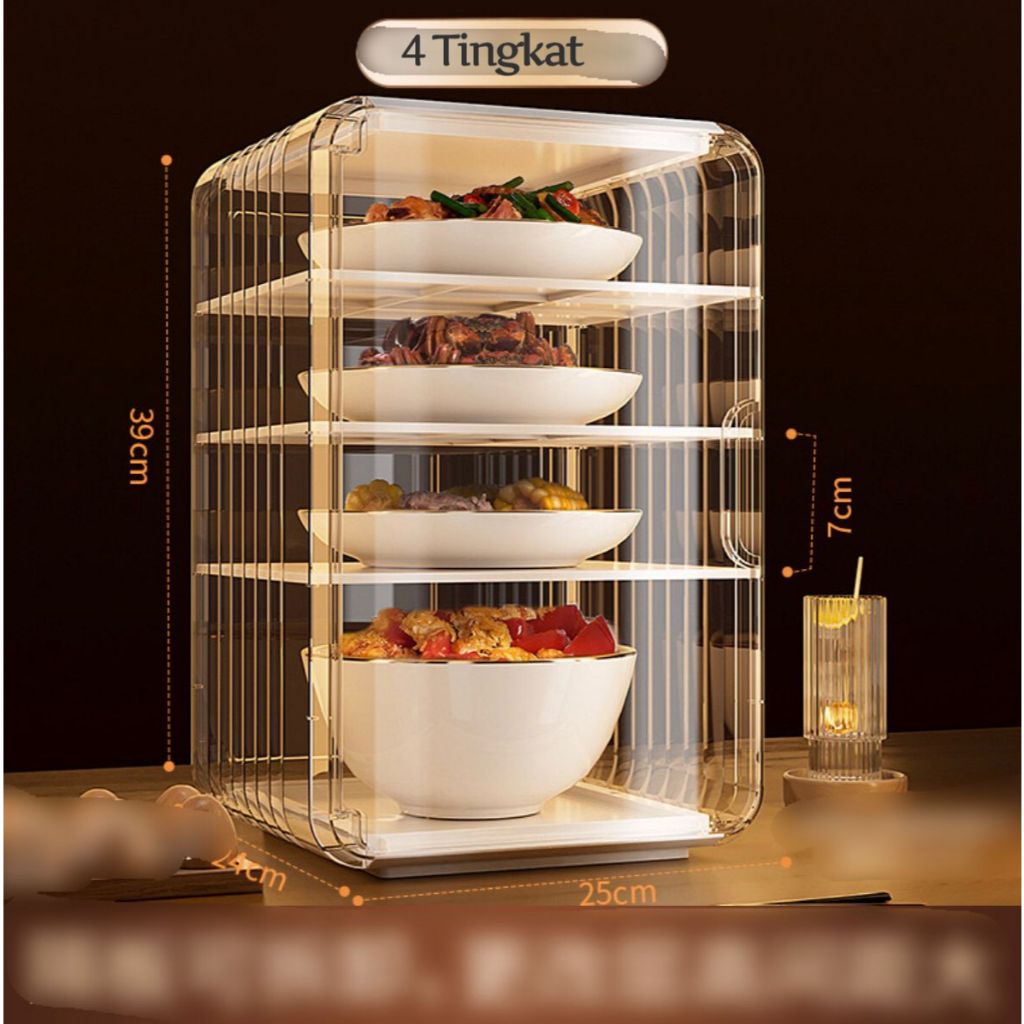 Jual Rak Makanan Bertingkat Serbaguna / Food Storage / Tudung Saji Rak ...