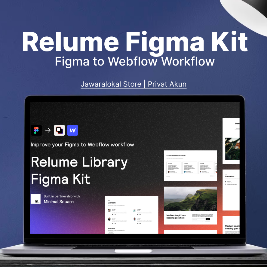 Jual PRO - Relume Library Figma Kit (v2.4) | Shopee Indonesia