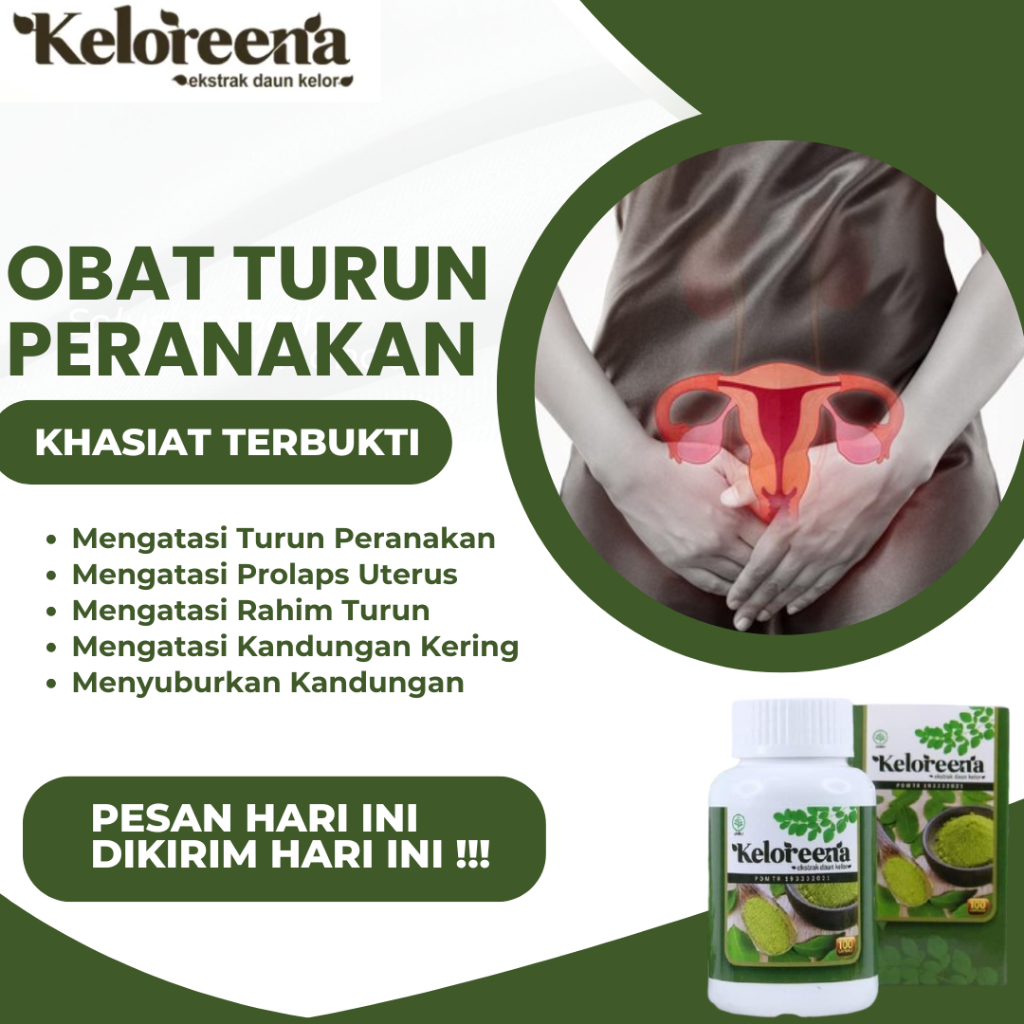 Jual Obat Turun Peranakan, Prolaps Uterus, Rahim Turun, Peranakan ...