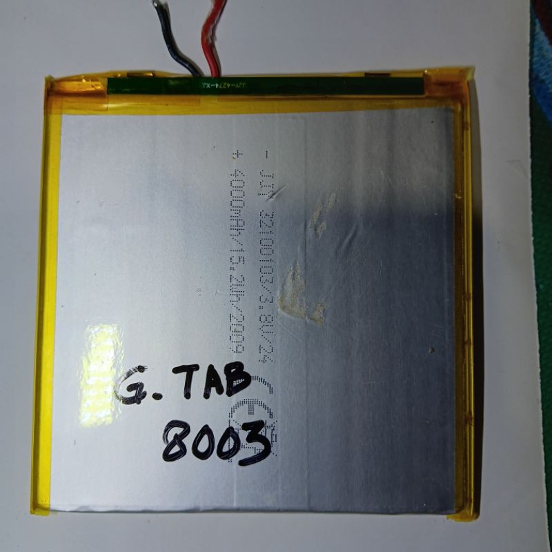Jual BATERY TABLET G-TAB 8003 ADVAN GALILEA ORI NORMAL COPOTAN | Shopee ...