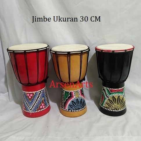 Jual Gendang Djembe Kendang Jimbe Uk 3 cm Jimbe Kecil Mainan Anak ART ...