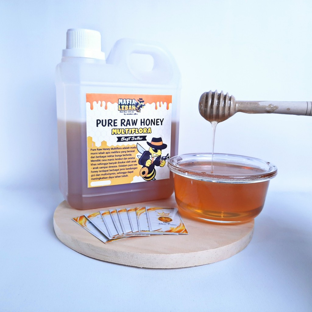 Jual [FREE GOLD] Multiflora - Madu Murni Asli 100% Original Tanpa ...