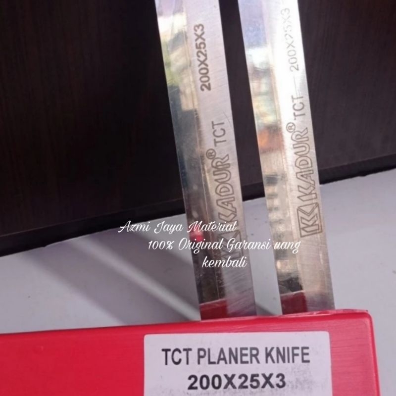 Jual TCT Planer Knife Pisau Planer Kadur 20cm Mata Pisau Serut Ketam ...