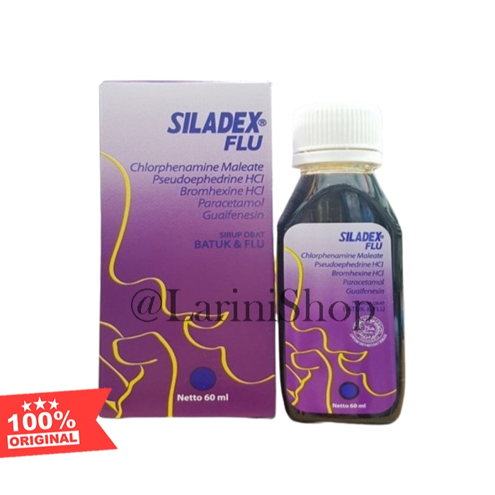 Jual Siladex Flu 60 ml Obat Batuk Pilek Demam | Shopee Indonesia