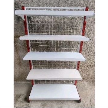 Jual Rak Minimarket Single 5 Susun T 150 Rak Gondola . Rak Minimarket ...