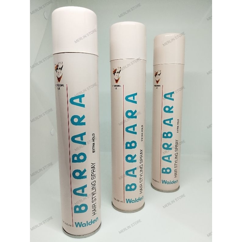 Jual HAIR SPRAY BARBARA EXTRA HOLD (450 ml) | Shopee Indonesia