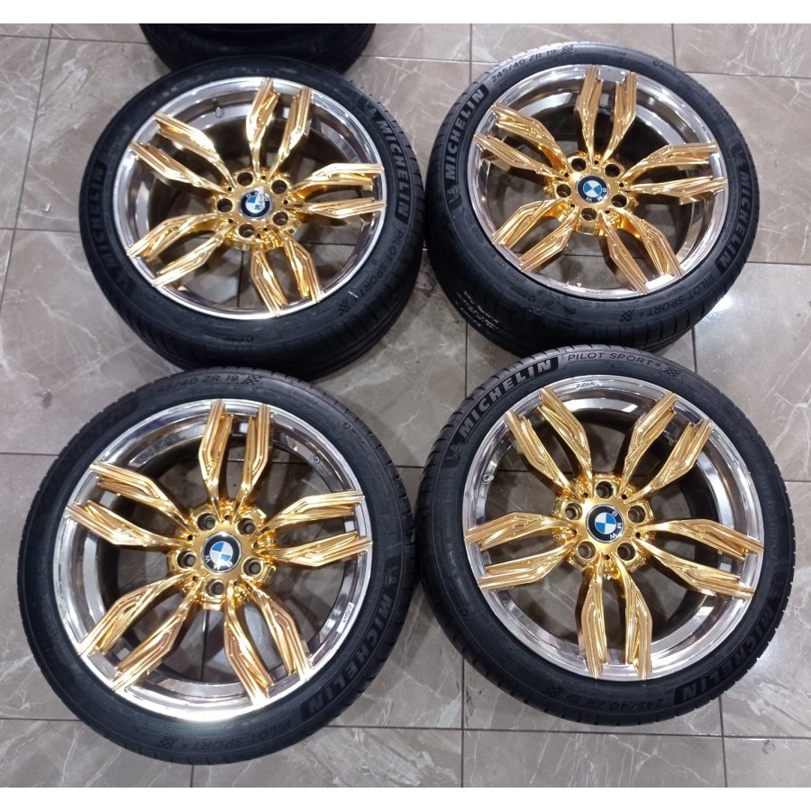 Jual Velg Bekas BMW Ring 19 Lubang 5 BMW R19X8,5-9,5 5X120 ET 40-35 BAN 245 40 R19 | Shopee ...