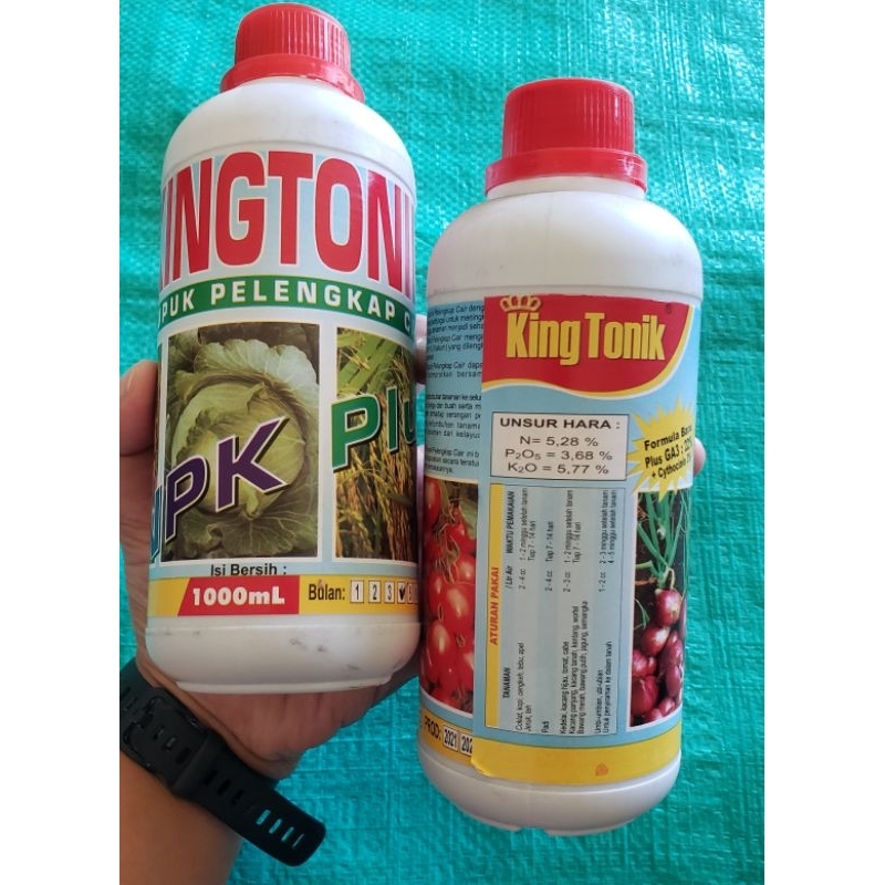 Jual PUPUK NPK CAIR KINGTONIK 1000ML | Shopee Indonesia