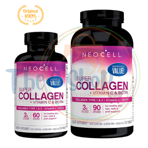 Jual NEOCELL Super Collagen + Vitamin C & Biotin untuk kesehatan kulit ...
