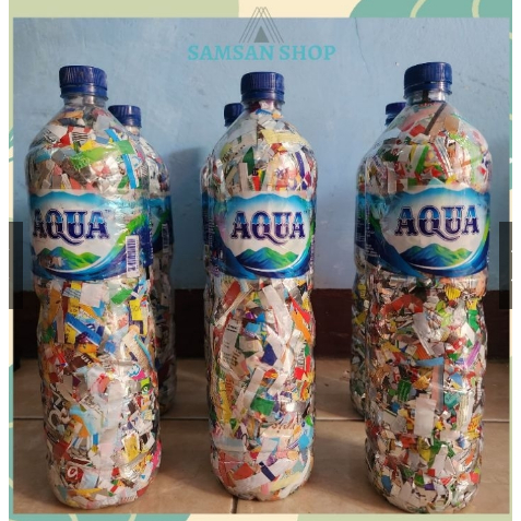 Jual Ecobrik Ecobrick Ekobrick Ekobrik Botol Aqua Le Mineral Club ...