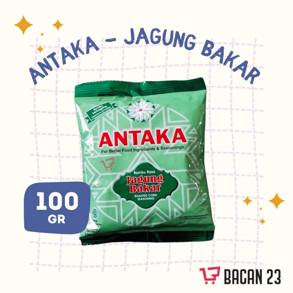 Jual Antaka Bumbu Rasa Jagung Bakar (100 Gr) / Bumbu Serbaguna - Bumbu ...