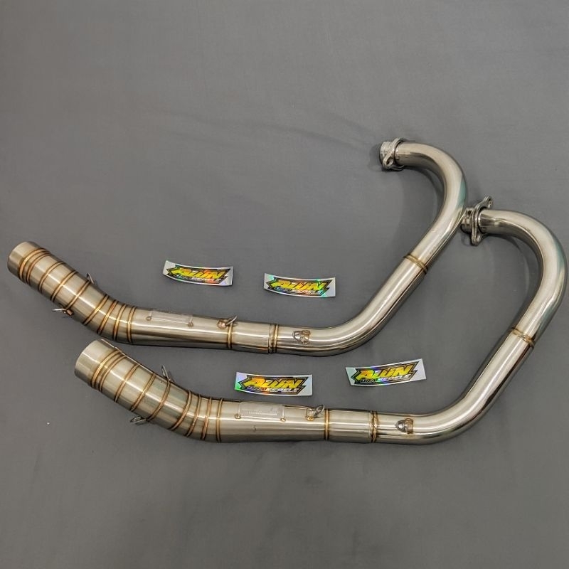 Jual pipa leher knalpot crf klx wr155 d tracker tipe kolong bawah ...