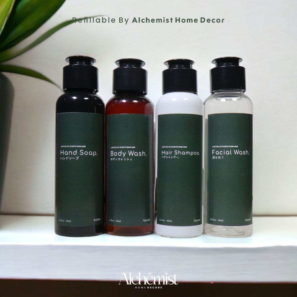 Jual REFILL BOTOL 100ML FLIPTOP FREE STICKER AESTHETIK / BOTOL PLASTIK ...