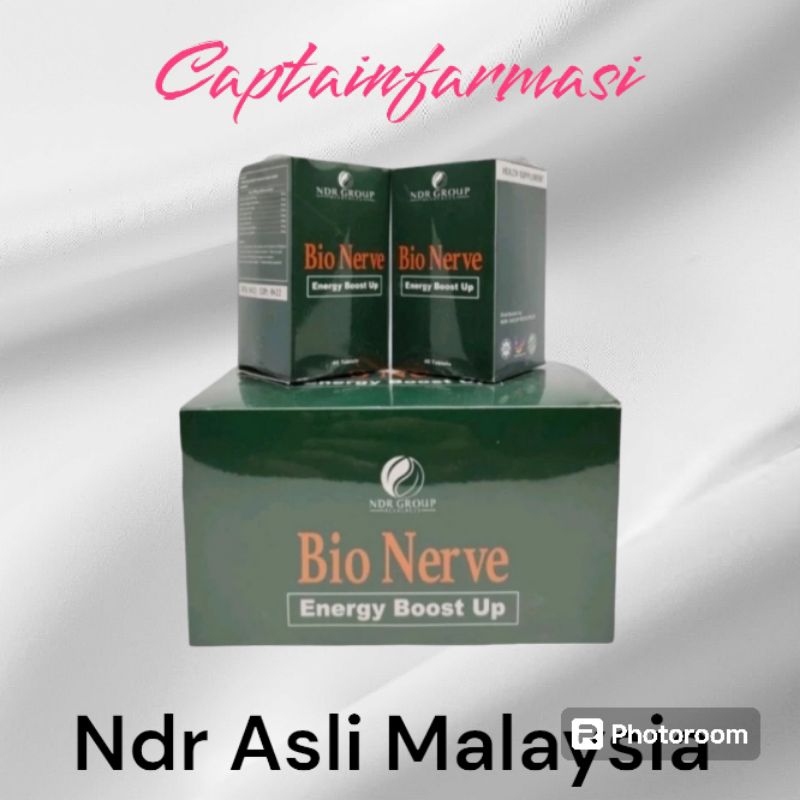 Jual NERVE NDR Group Malaysia BIO 1 Box 6 Botol | Shopee Indonesia