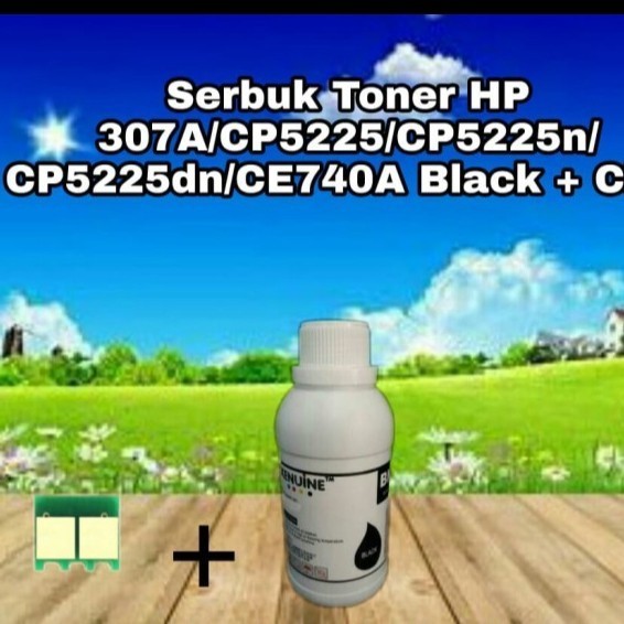 Jual Serbuk Toner 307A CP-5225 CP5225 CP5225n CP5225dn CE740A COLOR ...