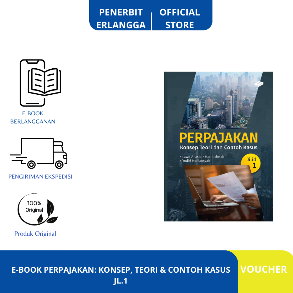 Jual [Erlangga Official] VOUCHER E-BOOK PERPAJAKAN: KONSEP, TEORI ...