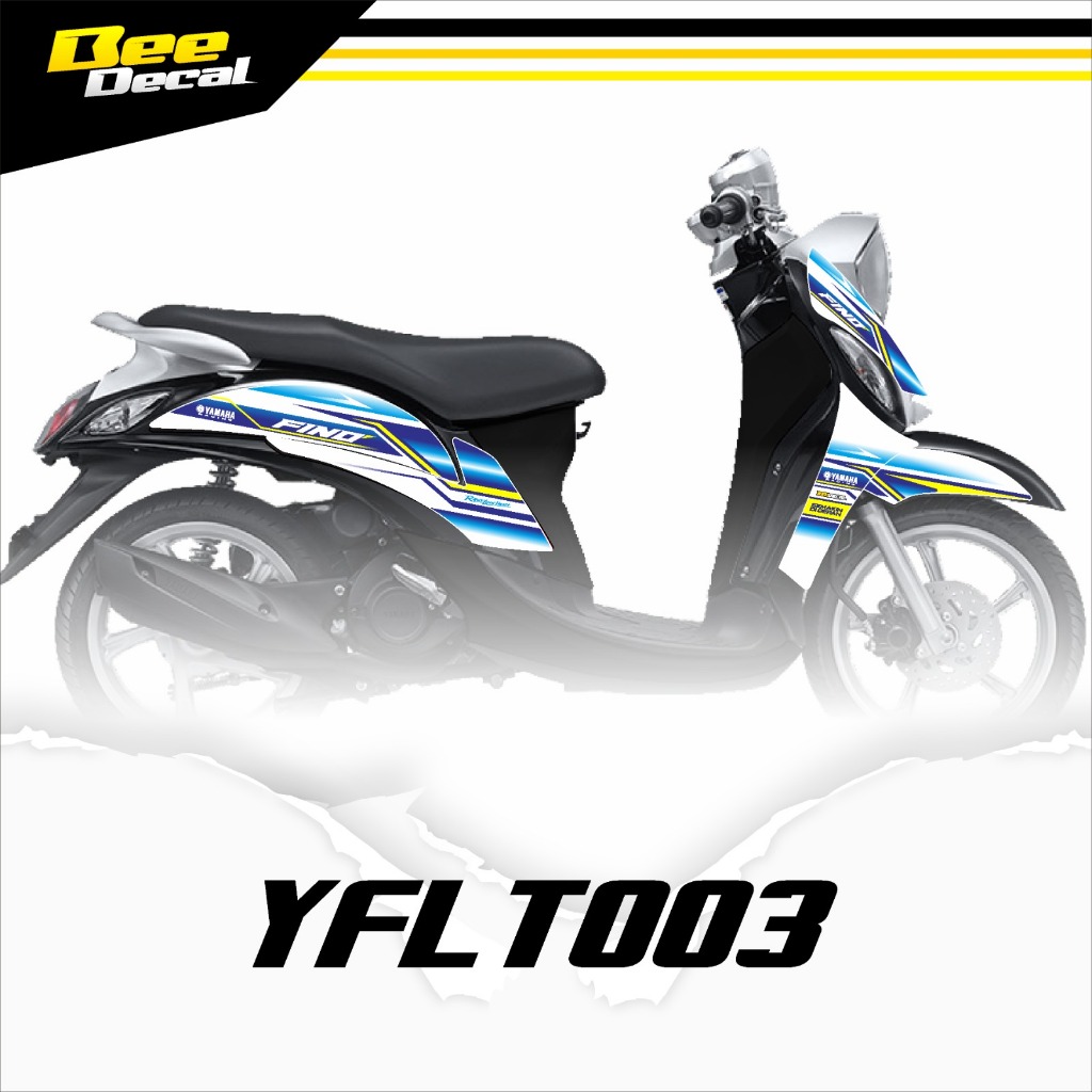 Jual Stiker Motor Yamaha Fino FI YFL T003 LITE - BEEDECAL | Shopee ...
