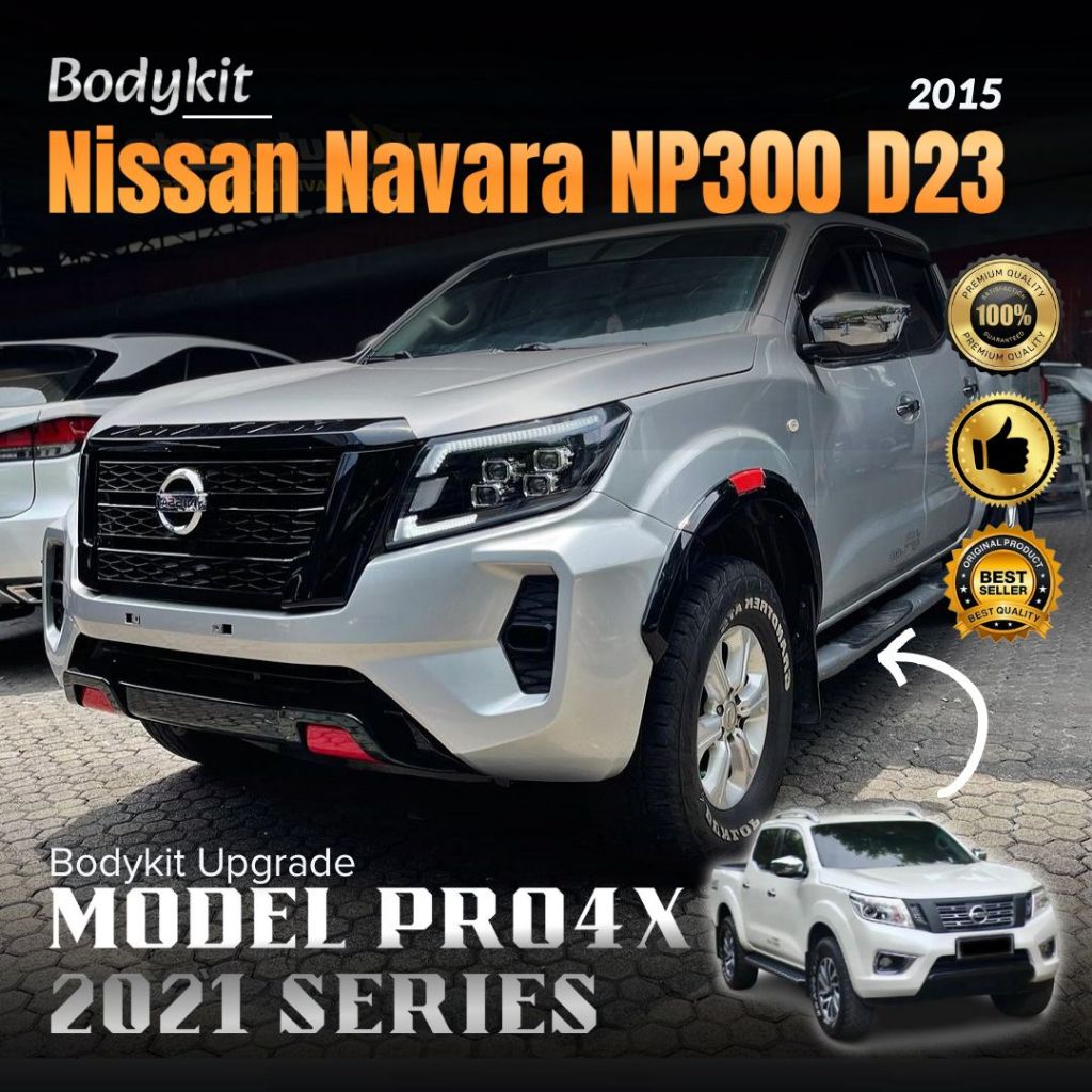 Jual NISSAN NAVARA (2015) TIPE SL NP300 D23 SERIES - BODYKIT / BODY KIT ...