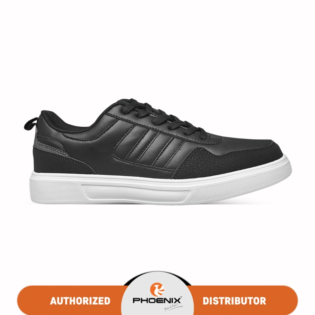 Jual Phoenix Kitaro Sepatu Sneakers Pria - Black | Shopee Indonesia