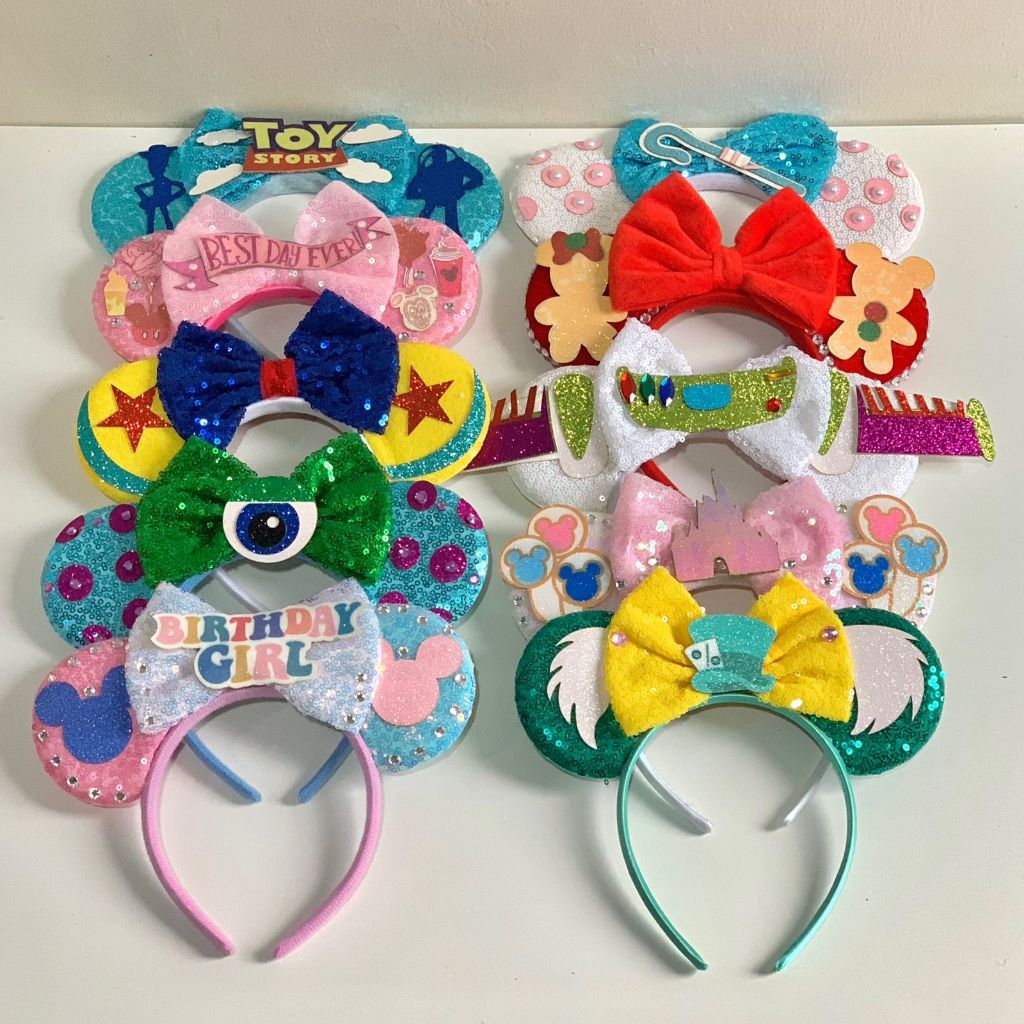 Jual Bando Headband Bandana 40 Kepala Dewasa Bentuk Pita Boneka Kartun ...