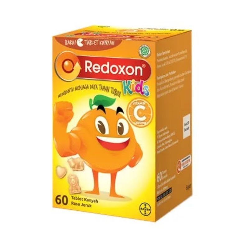 Jual REDOXON KIDS 60 TABLET KUNYAH RASA JERUK | Shopee Indonesia