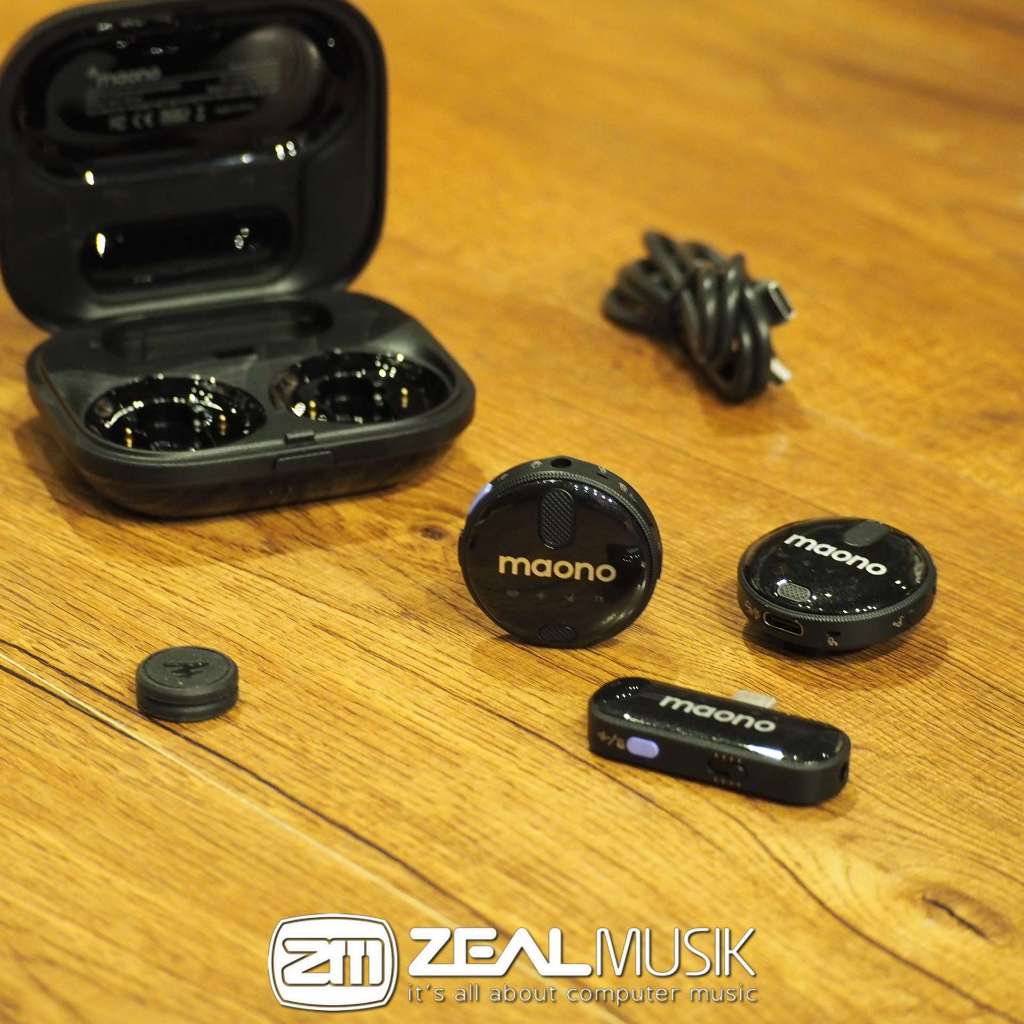 Jual MAONO WM620 Wireless Lavalier Microphone Podcast Gaming Streaming ...