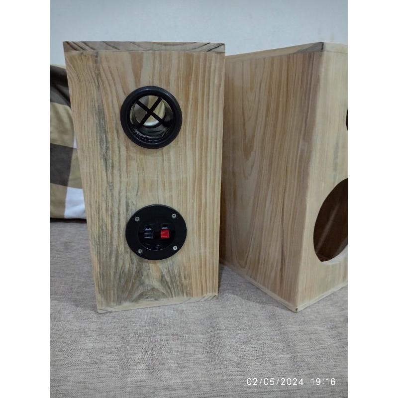 Jual harga 2 box. box speaker 6 inch pasif bahan kayu | Shopee Indonesia
