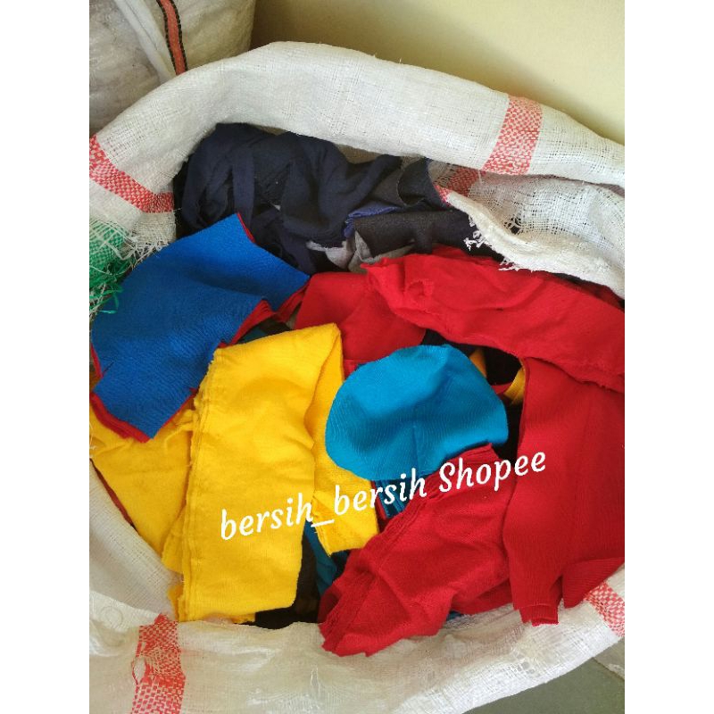 Jual Kain Lap Majun Warna (20 KG) | Shopee Indonesia