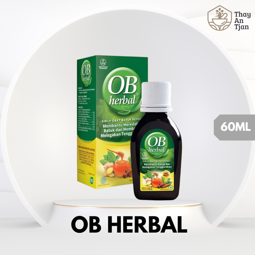 Jual OB HERBAL 60ML | OBAT BATUK | OBAT PELEGA TENGGOROKAN | Shopee ...