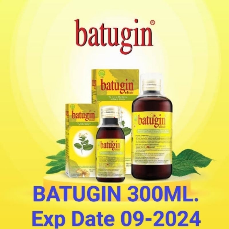 Jual BATUGIN ELIXIR SYRUP ASLI ORIGINAL ( 300ml. exp date september ...