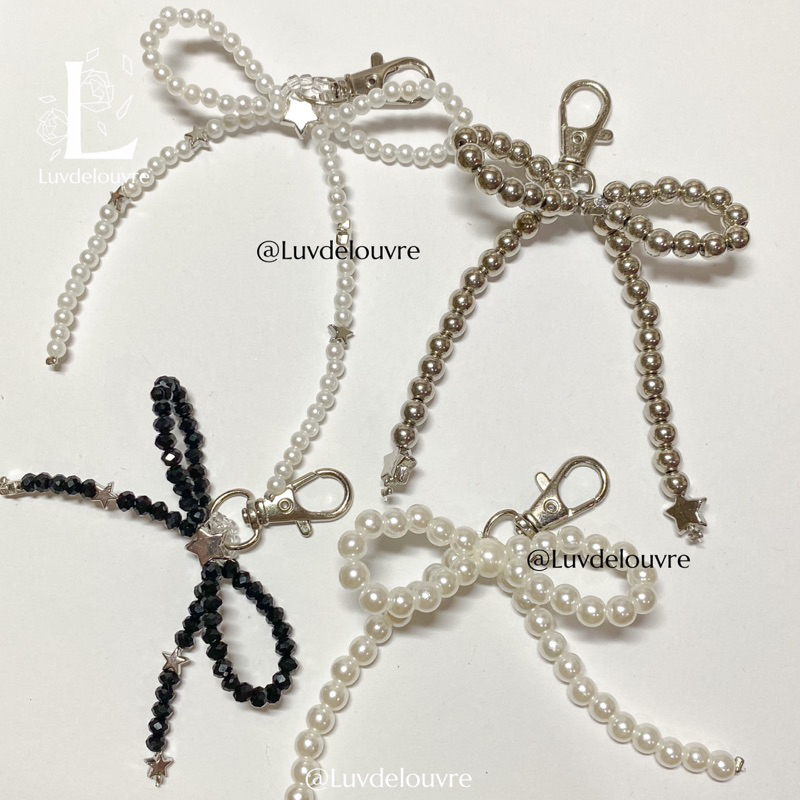 Jual DARK COQUETTE RIBBON KEYCHAIN PITA GANTUNGAN KUNCI | Shopee Indonesia