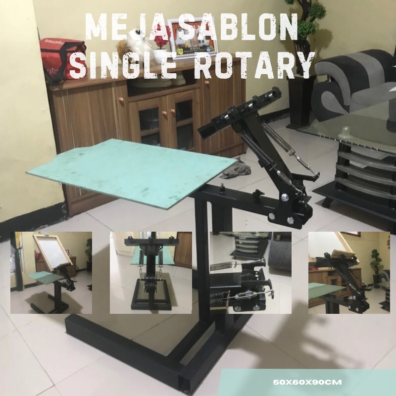 Jual Meja sablon single rotary | Shopee Indonesia