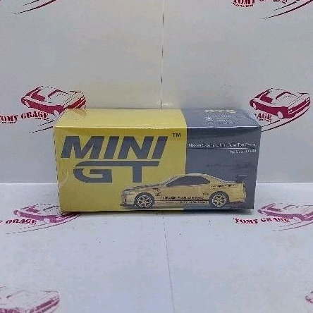 Jual Mini GT 676 Nissan Skyline GT-R (R34) Top Secret Gold | Shopee ...