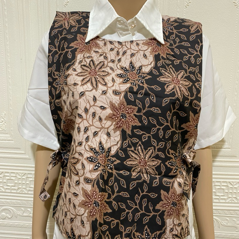Jual Vest Batik viral termurah vest formal vest kantor vest kondangan ...