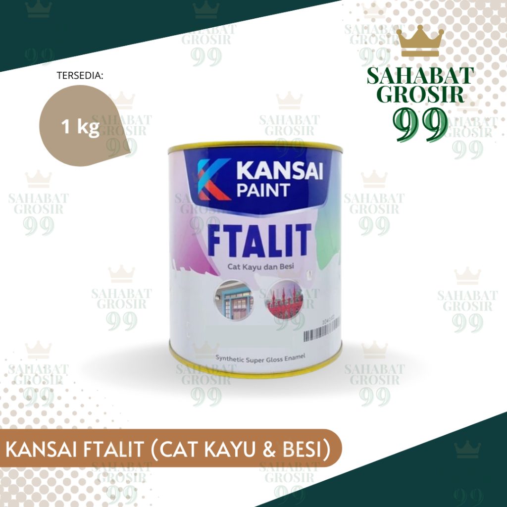 Jual Kansai Paint Ftalit Cat Kayu dan Besi 1 kg | Shopee Indonesia
