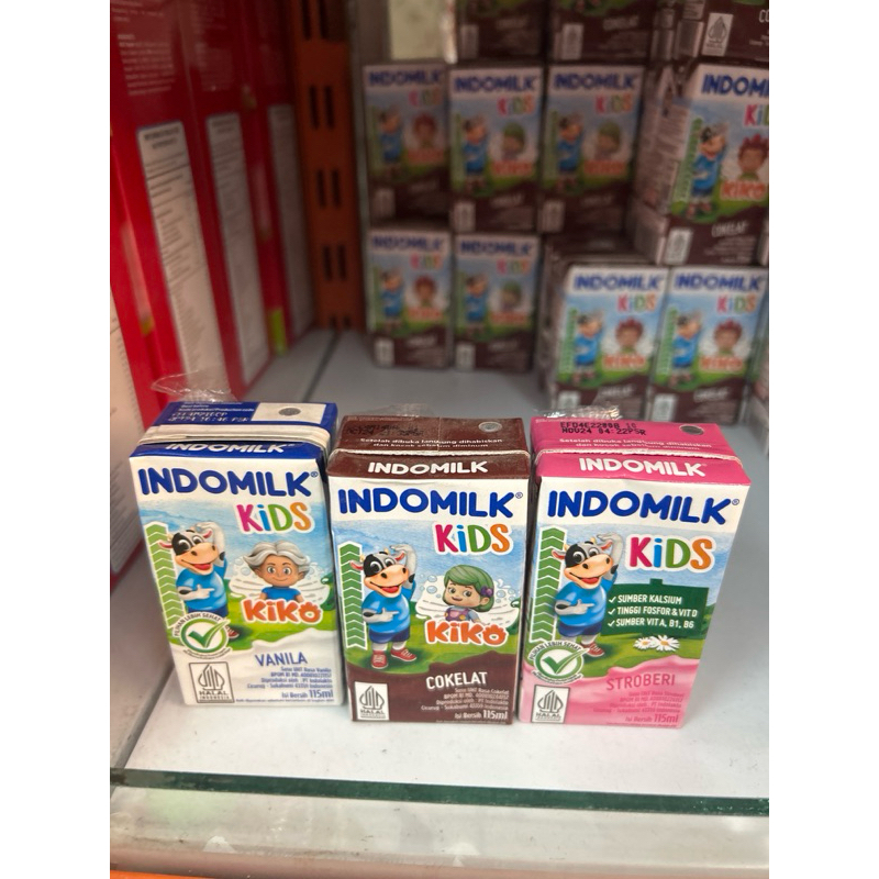 Jual INDOMILK KIDS UHT 115 Aneka Rasa | Shopee Indonesia