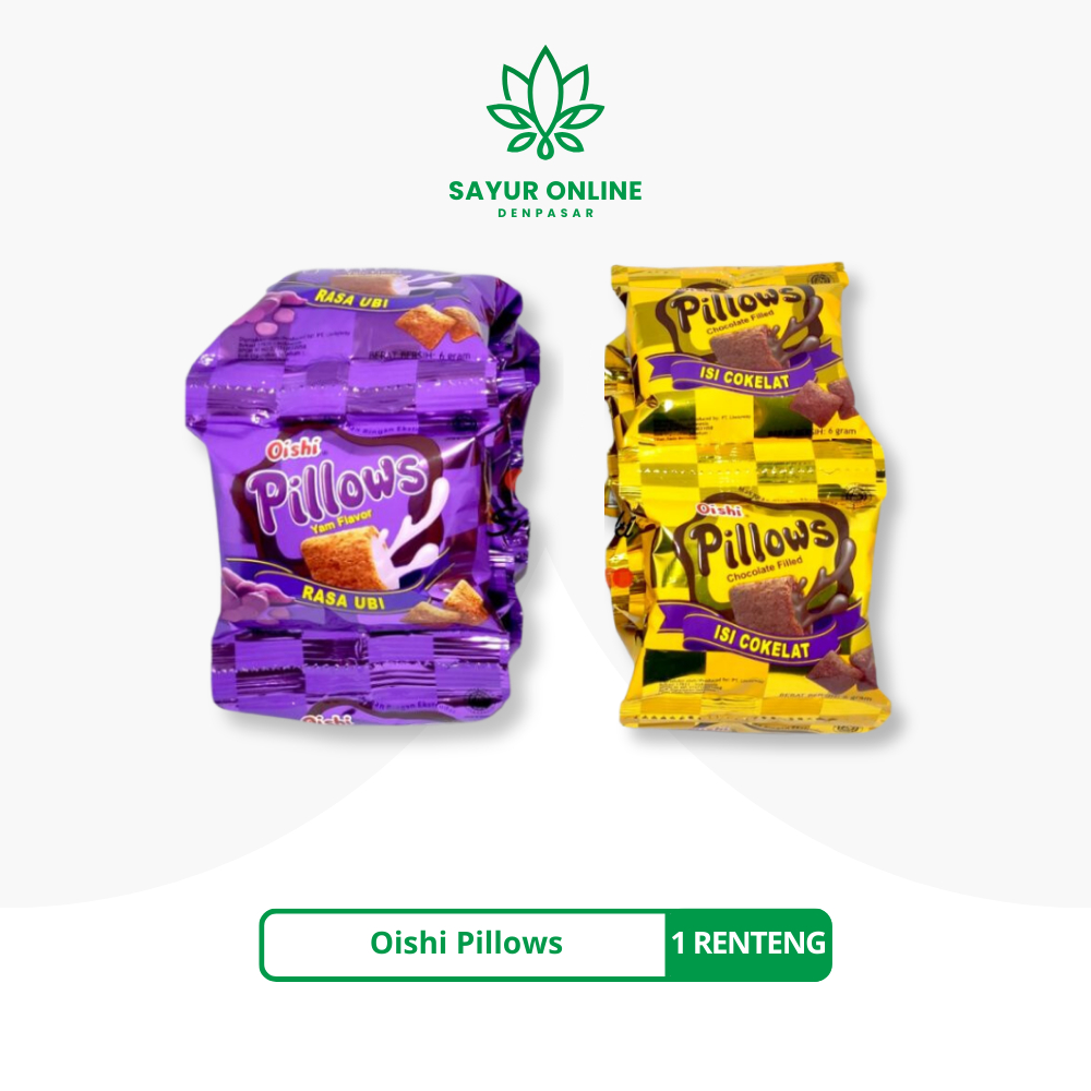 Jual Oishi Pillows 6gr/renteng - Sayur Online Denpasar | Shopee Indonesia