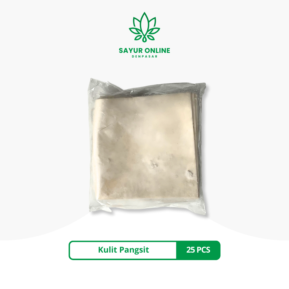 Jual Kulit Pangsit Isi 25 Pcs - Sayur Online Denpasar | Shopee Indonesia