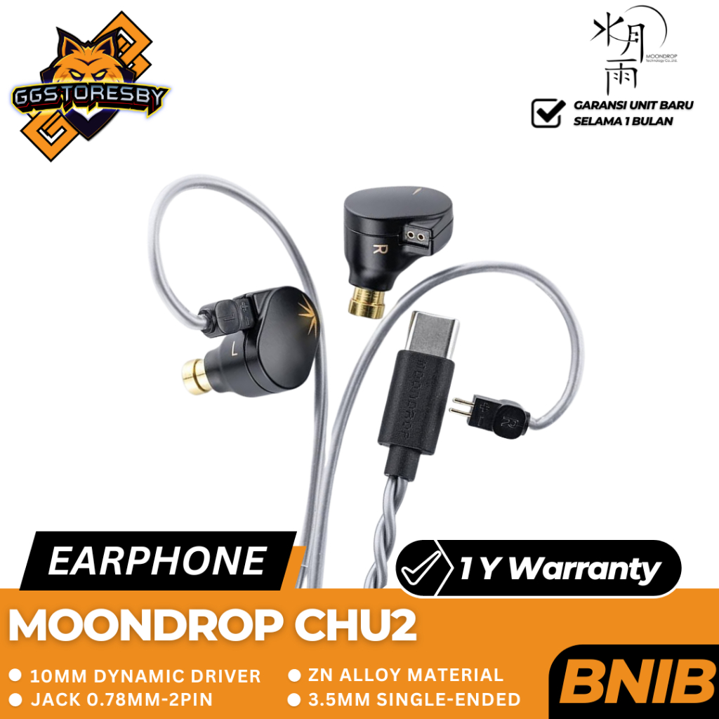 Jual Moondrop Chu2 / Chu 2 End-Game 2Pin Iem Earphones | Shopee Indonesia