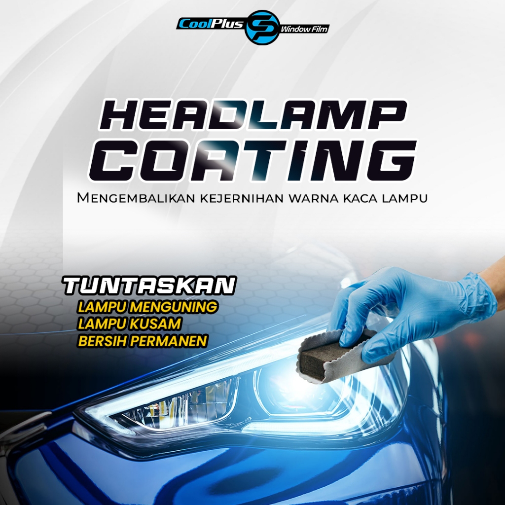 Jual Coating HeadLamp Mobil CoolPlus Indonesia | Shopee Indonesia