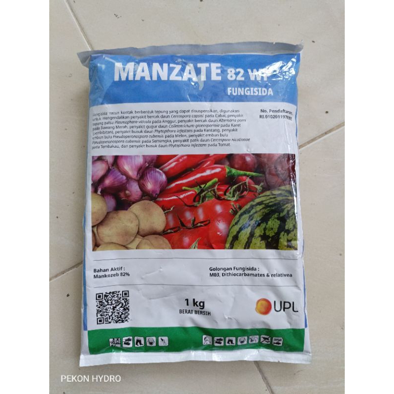 Jual MANZATE 82 WP - 1 KG MANCOZEB Fungisida Layu Kuning Busuk | Shopee ...