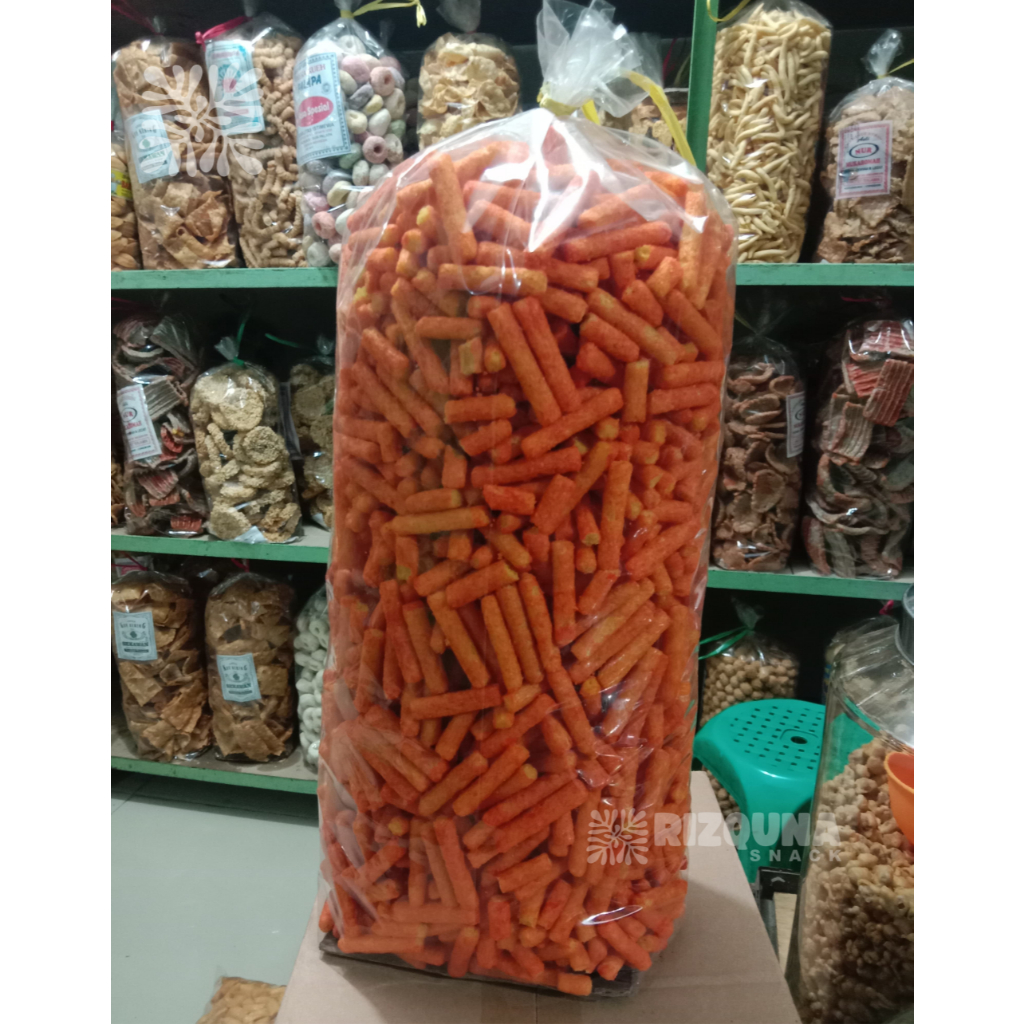 Jual 1KG Stik Balado/Aneka Snack Ringan stick balado Kiloan Bukan Merk ...