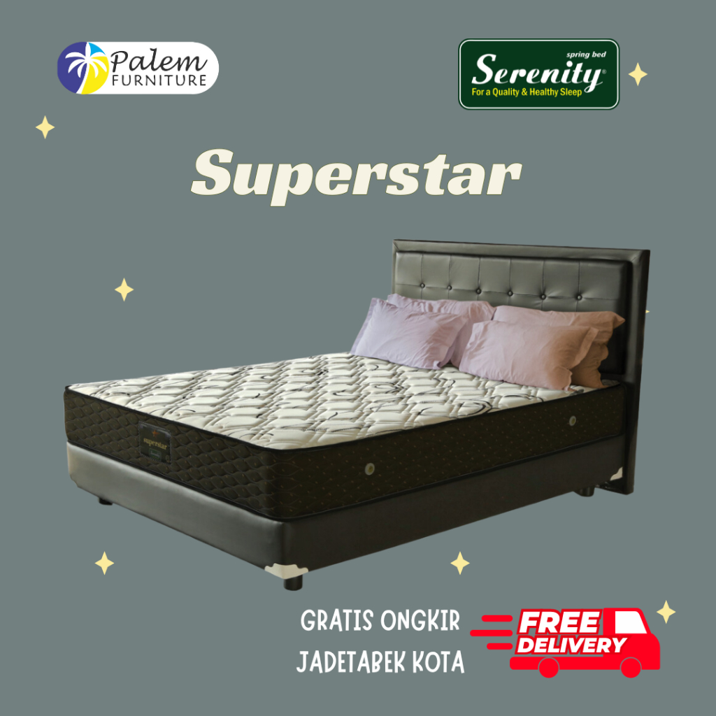 Jual Elite Serenity Superstar Kasur Matras Springbed Matrass Only ...