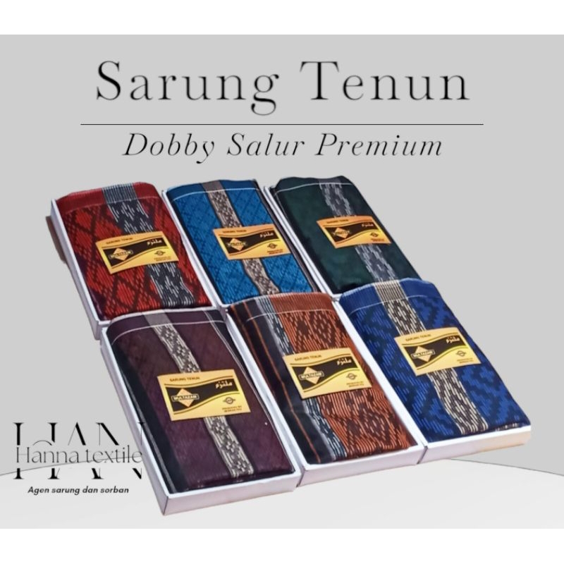 Jual Sarung Tenun Murah Isi 10 Pcs Motif Dobby Salur Premium ...