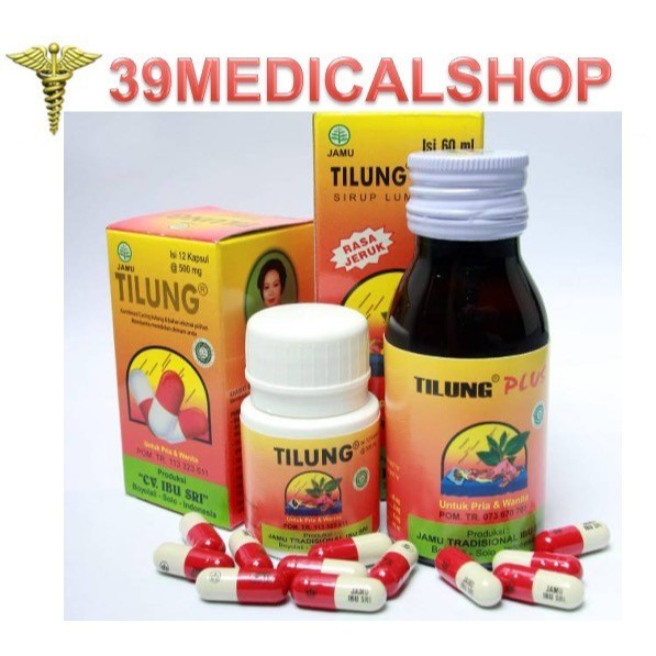 Jual TILUNG KAPSUL / TILUNG SIRUP / SIRUP CACING KALUNG / OBAT TURUN ...